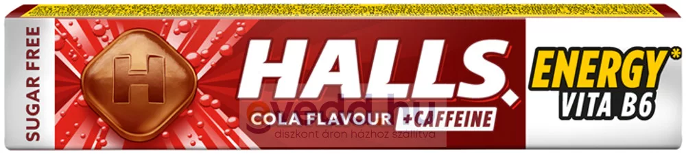 Halls Energy 32Gr Cola Ízű Cukorka - Evedd.hu