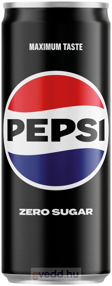 Pepsi Max 0,33L Szénsavas Üdítőital (DRS)* - Evedd.hu